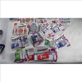 Energizer Multiple Battery Type Bulk Lot, 26 Pieces | Property Room