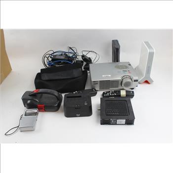 Epson Projector, Cisco Microcell Signal Booster, & More; 7 Pieces ...