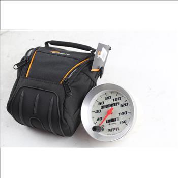 Equus Speedometer And Lowepro Bag | Property Room