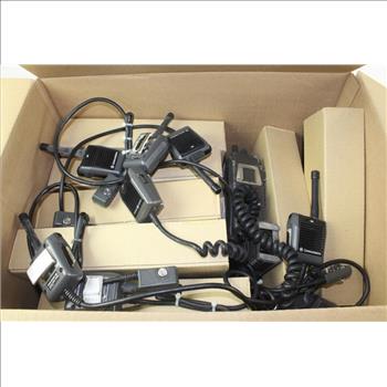 Ericsson GE Shoulder Mics And Walkie Talkies, 10+ Pieces | Property Room