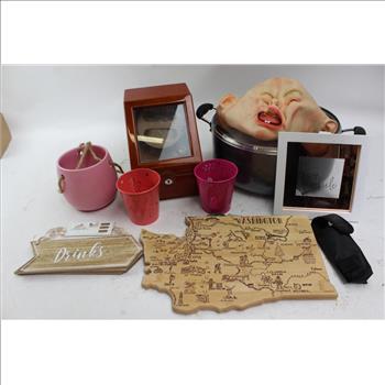 ES Nonstick Pot, Washington Serving Board, Rocket Red Box Watch Case+ ...