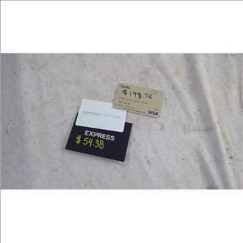 Express Gift Card, Vanilla Visa Gift Card | Property Room