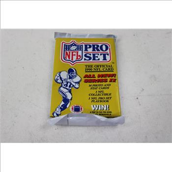 Factory Sealed Pack 1990 NFL Pro Set | Property Room