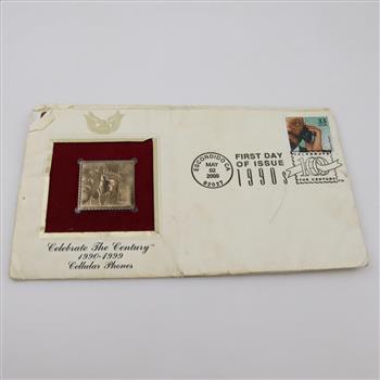 First Day Of Issue Stamp May 2nd 2000 Cellular Phones | Property Room