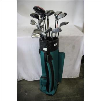 First Flight Golf Bag, 18+ Golf Clubs | Property Room