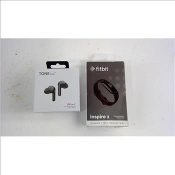 Fitbit Inspire 2 Watch And Tone Free Earbuds | Property Room