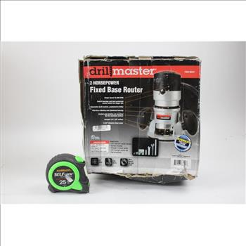 Fixed Base Router, Screwdriver, Allen Keys, Tape Measure And More ...