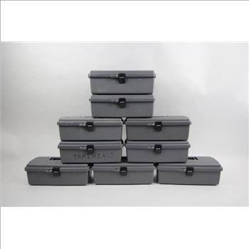 Flambeau Products Plastic Toolboxes, 9 Pieces | Property Room
