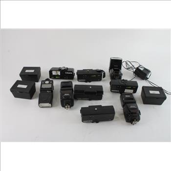 Flashes, Batteries & Other Camera Accessories, 6+ Pieces | Property Room