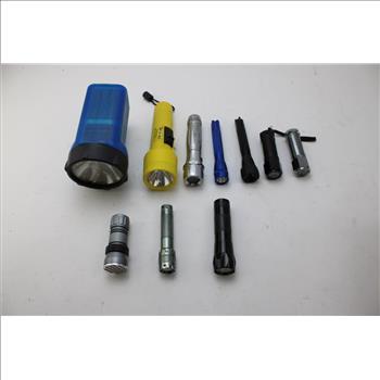 Flashlights: Husky, River Rock, Mini MagLite And More: 10 Pieces ...
