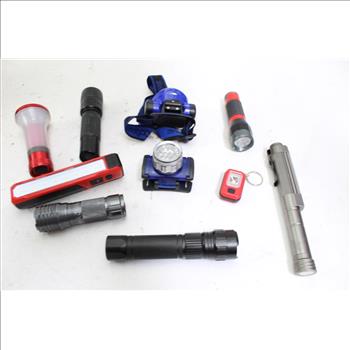 Flashlights: Quantum, Coast, Duracell, Element: 10+ Items | Property Room