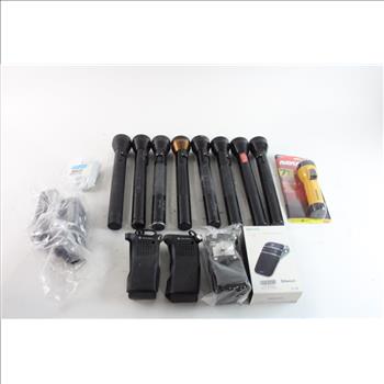 Flashlights, Radio Holders & More, 8+ Piecs | Property Room