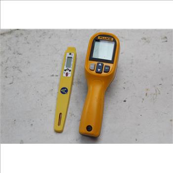 Fluke Ir Thermometer, Cooper Meat Thermometer, 2 Pieces | Property Room