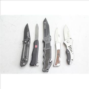 Folding Knives; 5 Pieces | Property Room