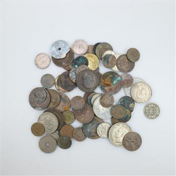 Foreign And US Currency / Tokens, 70+ | Property Room