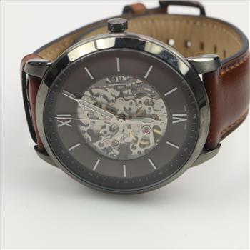Fossil Neutra Automatic Amber Leather Watch | Property Room
