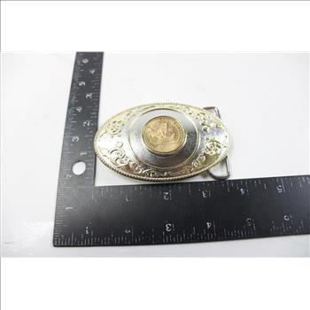 Franklin Mint Delaware Coin Belt Buckle | Property Room