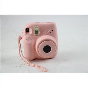 Fujifilm Instax Mini 7+ Polaroid Camera, Pink | Property Room
