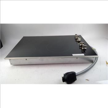 GE 30" Electric Cooktop, Stainless Steel/Black, JP3030SWSS | Property Room