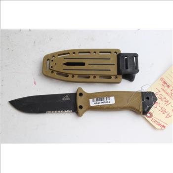 Gerber Fixed Blade Knife With Sheath | Property Room