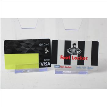 Gift Cards - Visa, Foot Locker, And More | Property Room