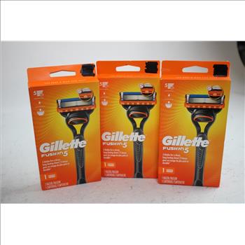 Gillette Fusion 5 Razors, 3 Pieces | Property Room