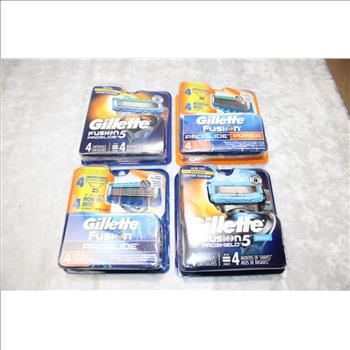 Gillette Fusion And Fusion 5 ProGlide Men's Razor Blade Refills 4 ...