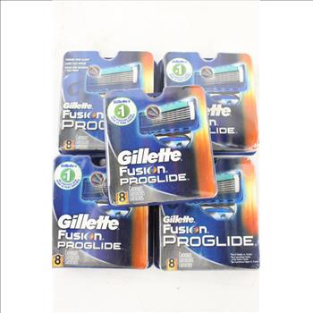 Gillette Fusion ProGlide Cartridge Packs, 5 Pieces | Property Room