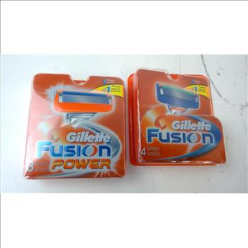 Gillette Fusion Razor Cartridge Packs, 2 Pieces | Property Room