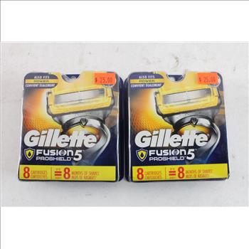 Gillette Fusion5 Proshield Blades, 2 Pieces | Property Room
