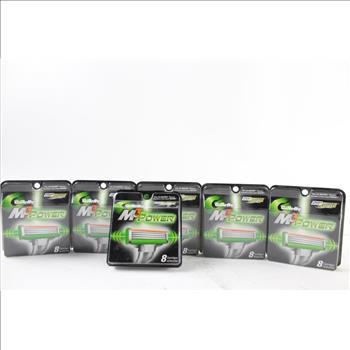 Gillette M3 Power Razor Cartridge Packs, 6 Pieces | Property Room