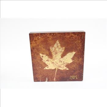 Gold Leaf Oil Painting By Larry Kassell | Property Room