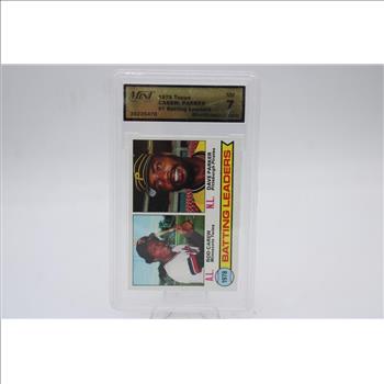 Graded NM 7 1979 Topps 78 Batting Leaders Rod Carew Dave Parker ...