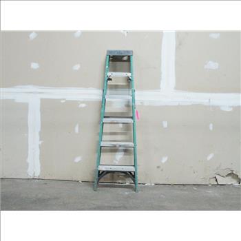 Green Step Ladder | Property Room