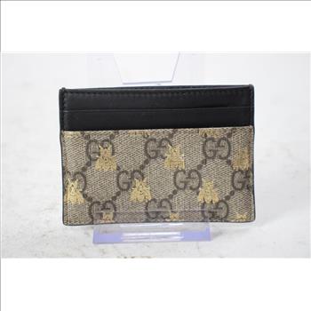 Gucci Designer Credit Card Holder - Doublechecked By Entrupy | Property ...