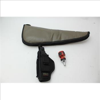 Gun Bag, Uncle Mike's Sidekick Holster, Stubby Ratchet Screwdriver: 3 ...