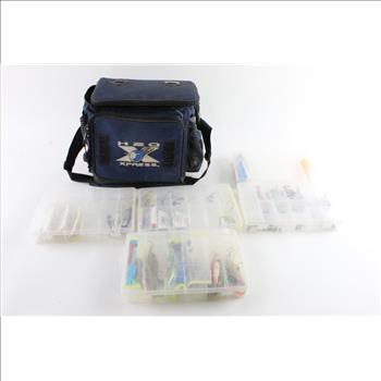 H2O Express Tackle Bag, With Tackle In Plastic Cases, 25+ Pieces ...