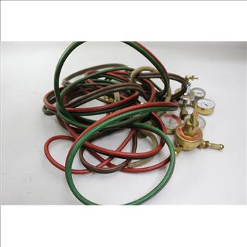 Harris Heavy Duty Acetylene Cable And Gauges | Property Room