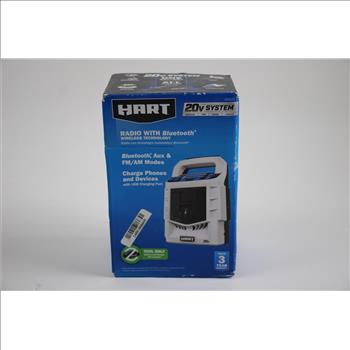 Hart Cordless Radio With Bluetooth, HPAD01 | Property Room