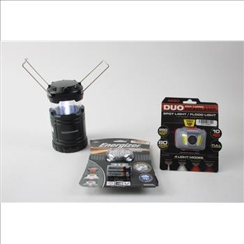 Head Lamps, Lanterns, And More, 6 Pieces | Property Room