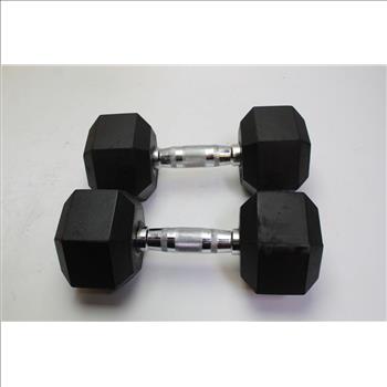 Hex Dumbell 25 Lbs Weights 2 Pieces | Property Room