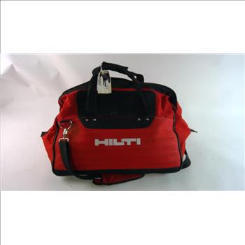 Hilti Bag With Power Supply Cords & Hand Tools, 25+ Pieces | Property Room