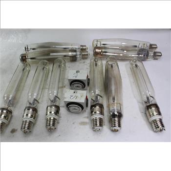 Hilux Gro, Horilux, Bulbs And Hydrofarm Timers 12 Pieces | Property Room