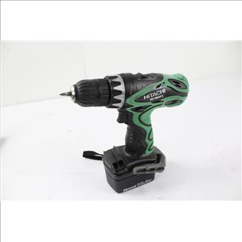 Hitachi DS14DVF3 Cordless Driver Set, 6 Items | Property Room