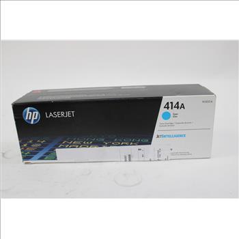 HP 414A Toner Cartridge, Cyan | Property Room
