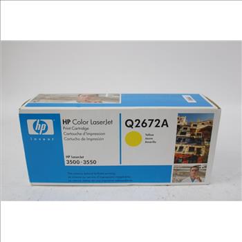HP Color LaserJet 3500-3550 Print Cartridge- Yellow | Property Room