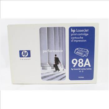 HP LaserJet Print Cartridge, 98A | Property Room