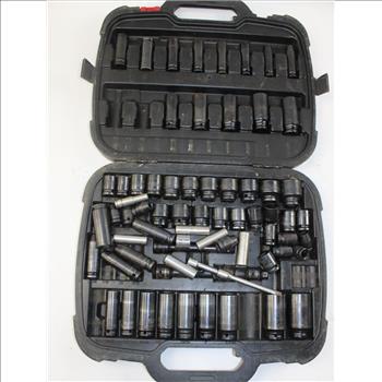 Husky 64 Piece 1/2" Drive Impact Socket Set | Property Room