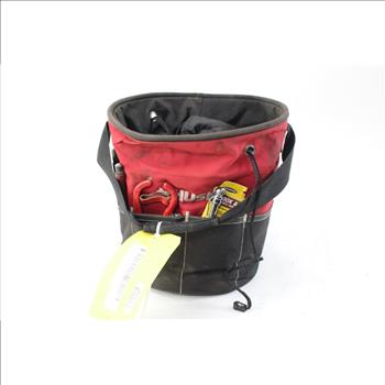 Husky Tool Bucket With Assorted Tools, 10+ Pieces | Property Room