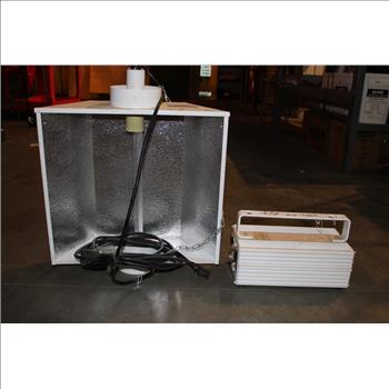Hydrofarm Vb Luminaire Series Grow Light Hood & Sunlight Supply Ballast ...